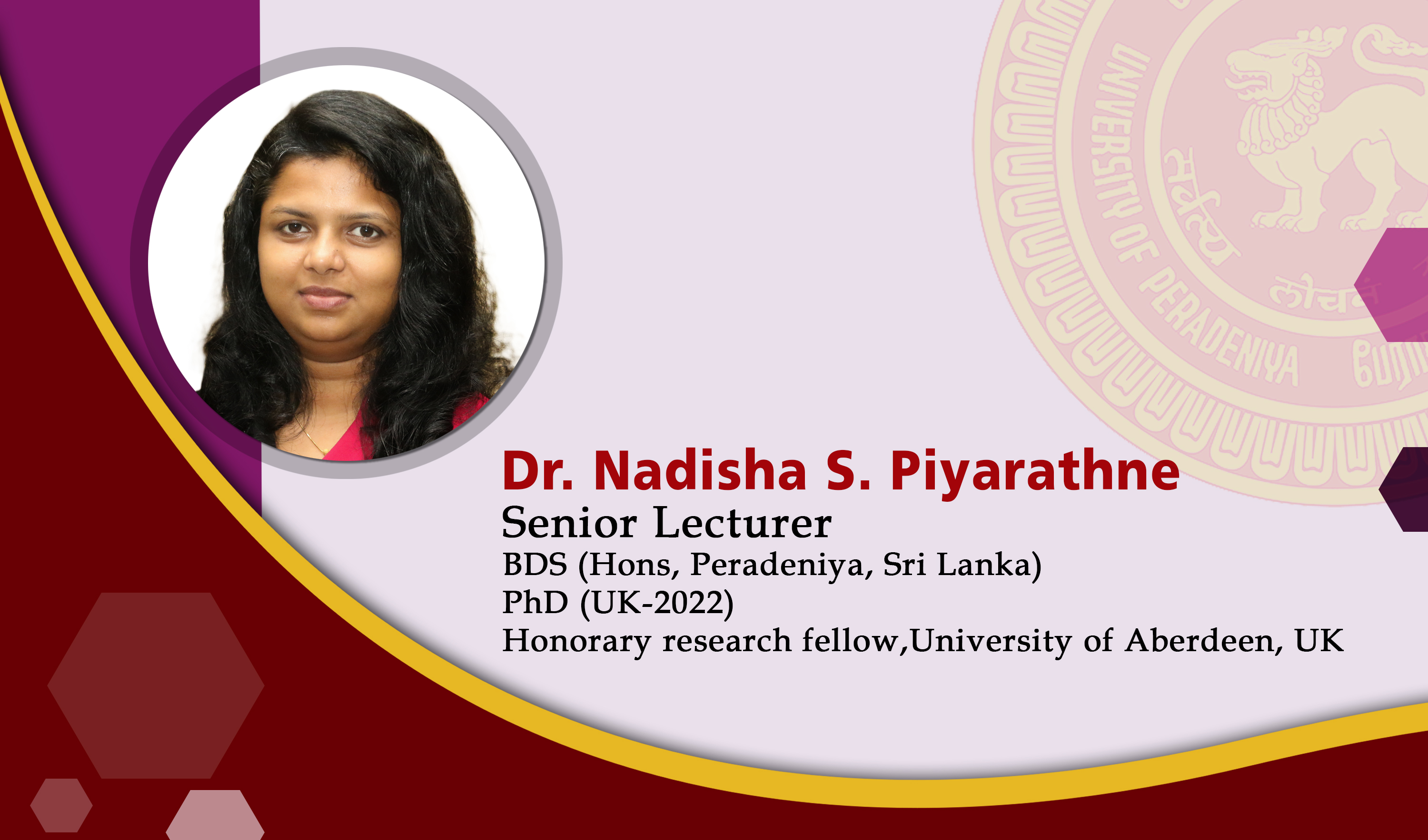 Faculty of Dental Sciences | University of Peradeniya